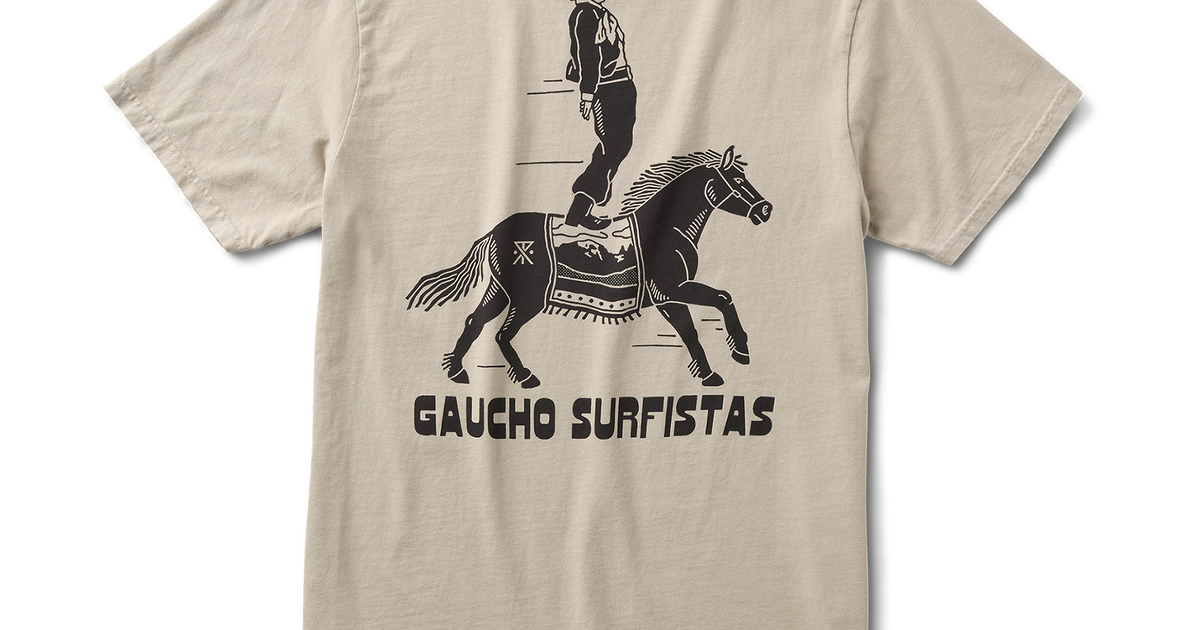 Surfista Premium Tee in Fossil | Roark Australia